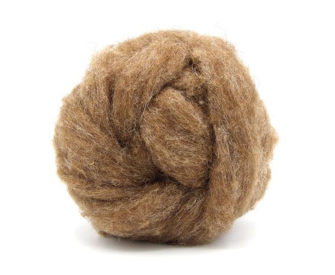 Carded Moorit Brown Shetland Sliver – Mohair & More